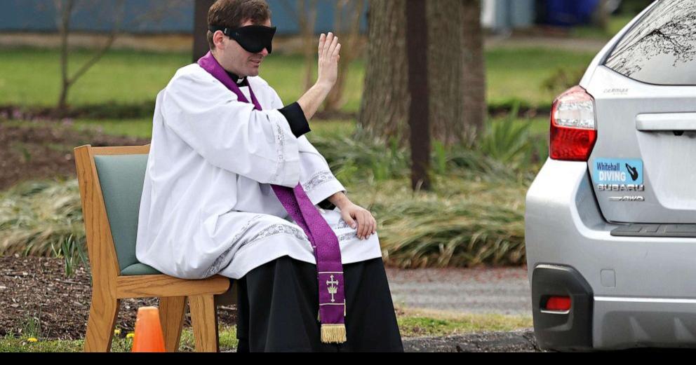 Priest offers drive-thru confession during coronavirus pandemic | News ...