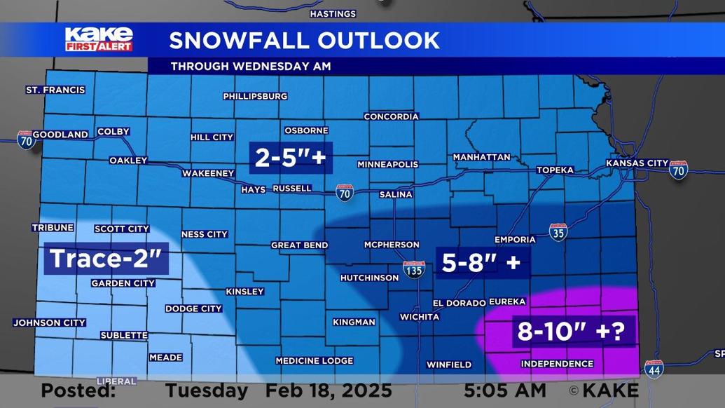 Winter storm brings heavy snow and bitter cold to KAKEland | Trusted ...