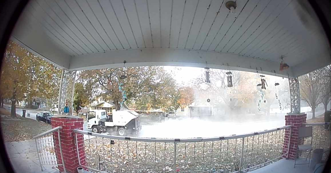 Concrete dust covers Riverside neighborhood | | kake.com