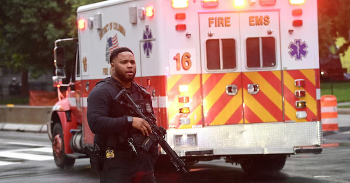Suspect dead, bystander wounded after exchange of gunfire near White ...