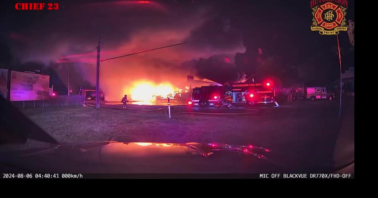 2 firefighters hospitalized during Hutchinson building fire | Trusted ...