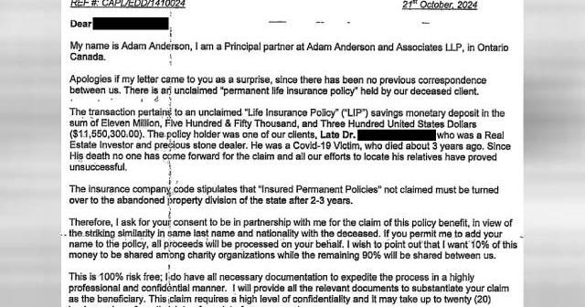 Sedgwick County DA warns residents of life insurance letter scam ...