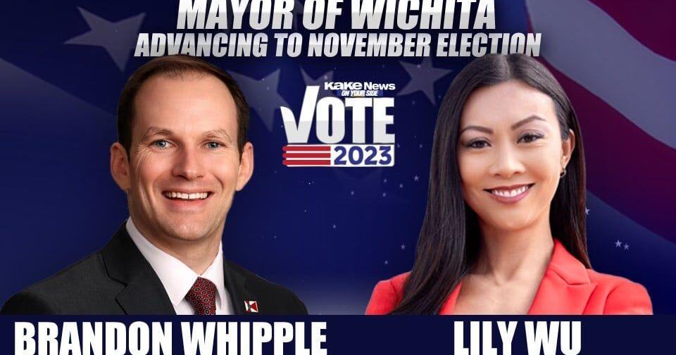 Brandon Whipple and Lily Wu advance to election for Wichita mayor ...