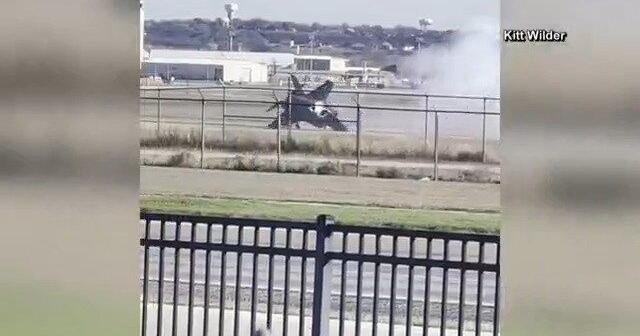 Pilot ejects from fighter jet in Texas in failed landing | | kake.com