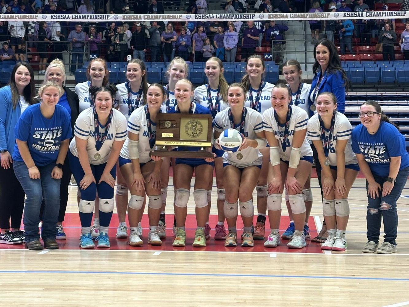 KSHSAA State volleyball roundup: Halstead wins program's first title ...