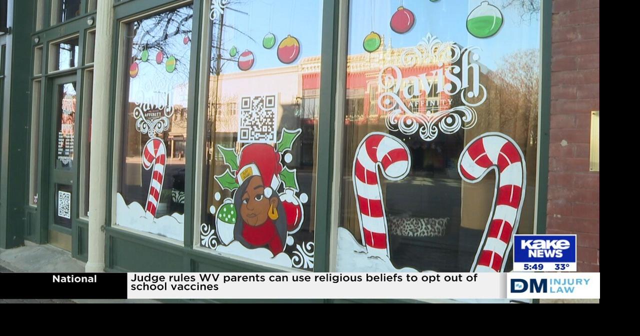 Downtown Wichita hosts friendly ‘Window Wonderland’ with local ...
