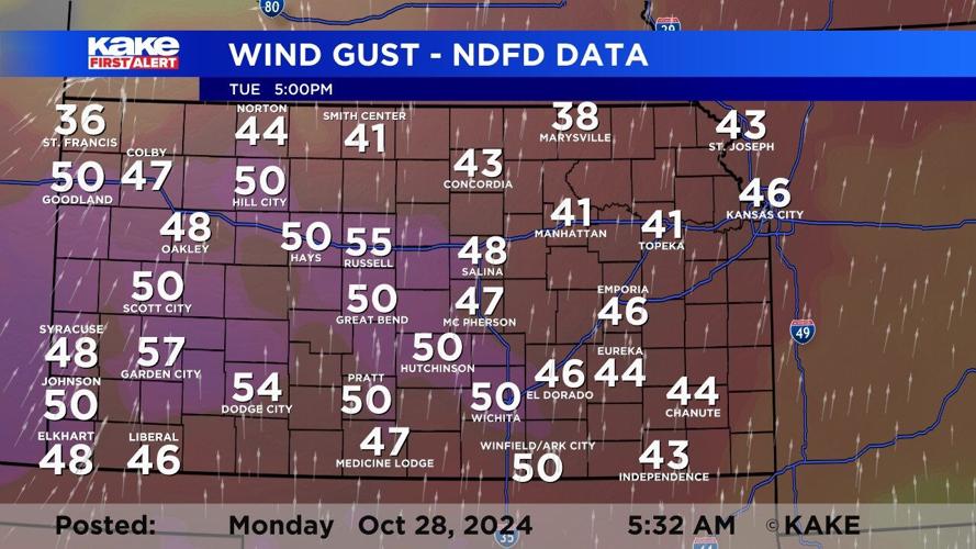 High wind gusts and fire danger return | Trusted News Source for ...