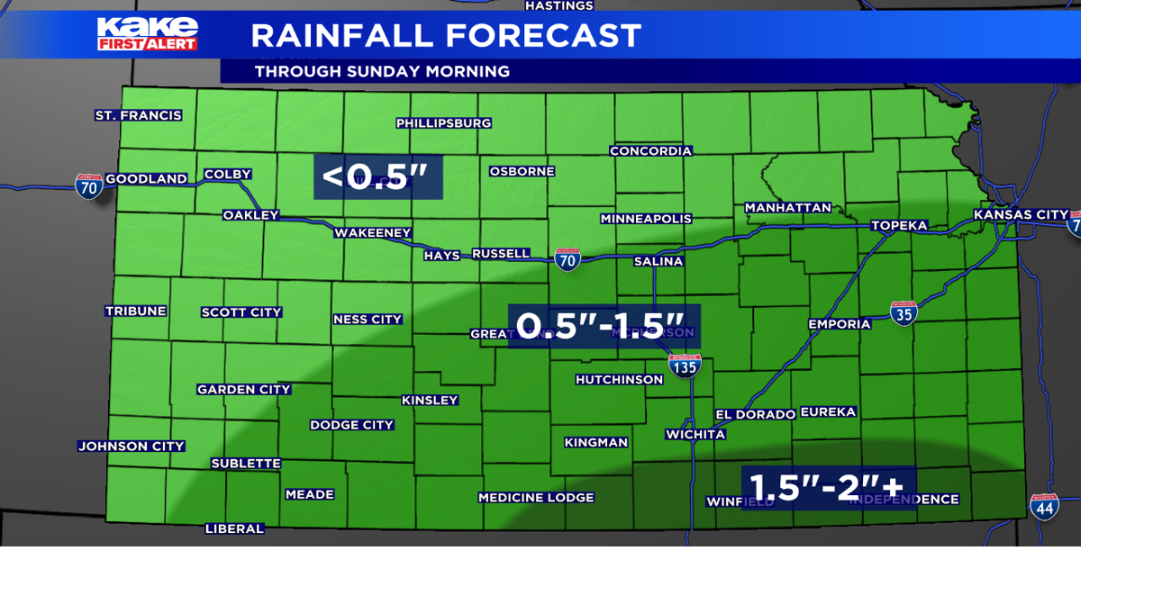 Soggy weather rolls back into KAKEland | Trusted News Source for ...