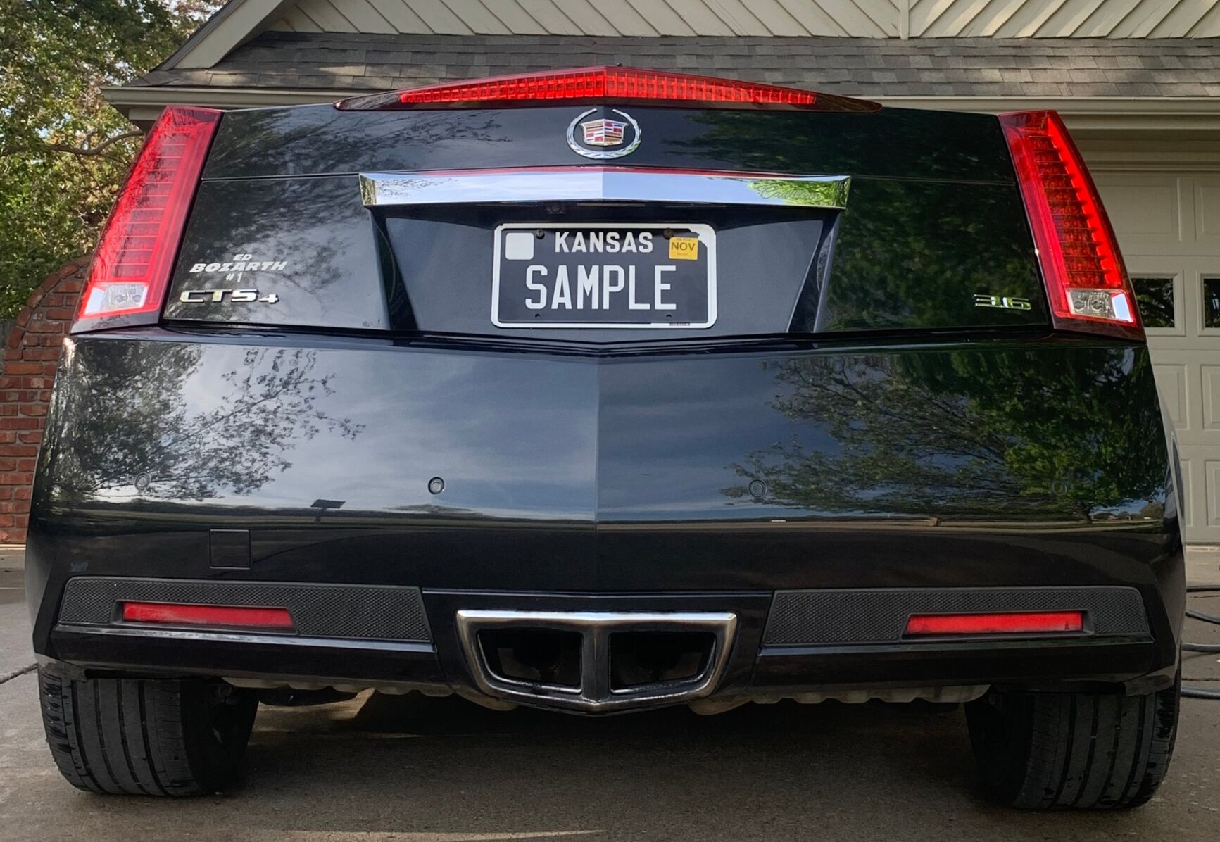 Kansas is rolling out its new blackout license plate this summer ...