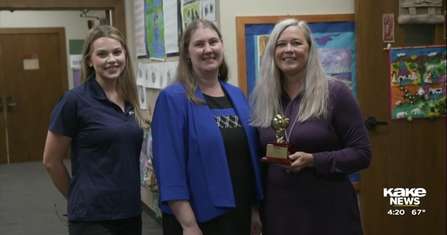 Golden Apple: Laura Bair | Video | kake.com