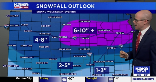 Snow On The Way To KAKEland | Video | kake.com