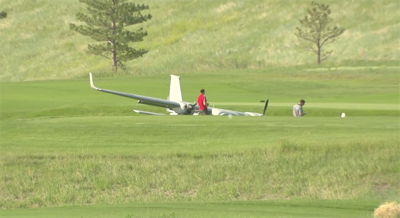 No injuries after small plane makes emergency landing on golf course ...