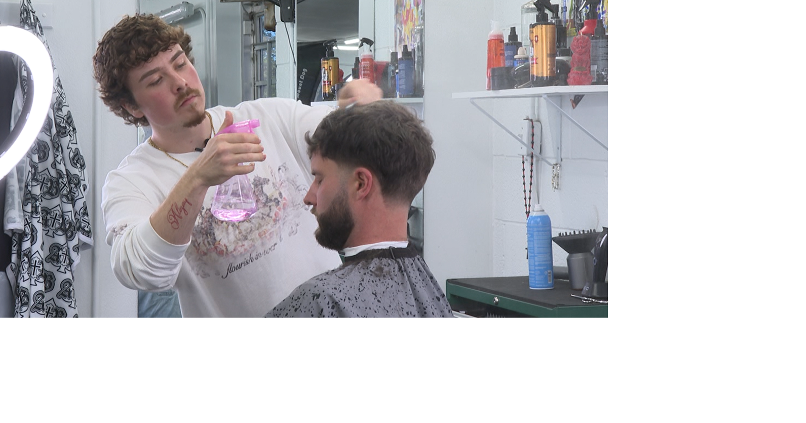 Viral Wichita barber inspires confidence for those who sit in his chair ...