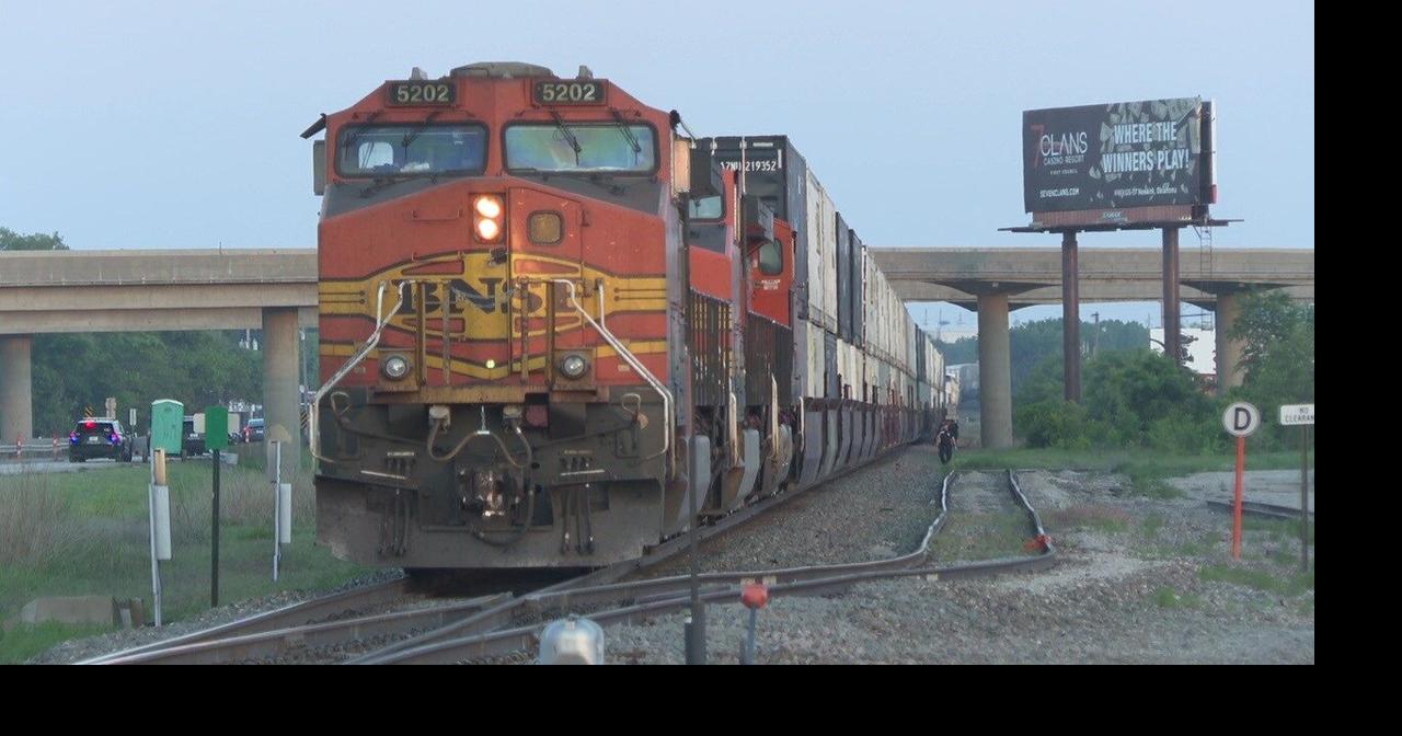 Woman dies after being hit by a train in south Wichita | | kake.com