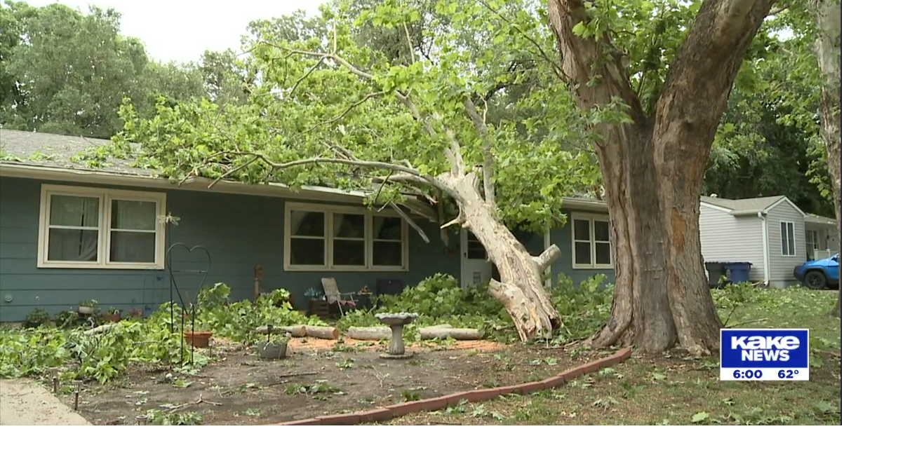 Newton residents clean up after storm wreaks havoc on homes and streets ...