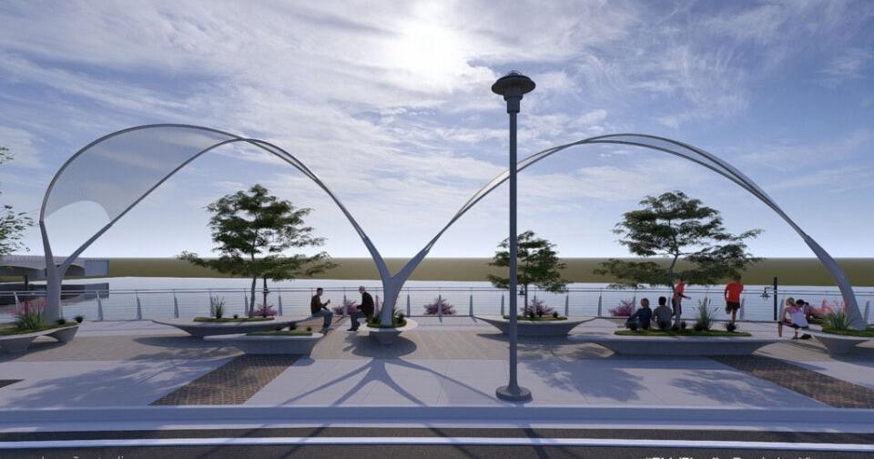 City unveils public art components for downtown riverfront near mixed-use development | Trusted ...