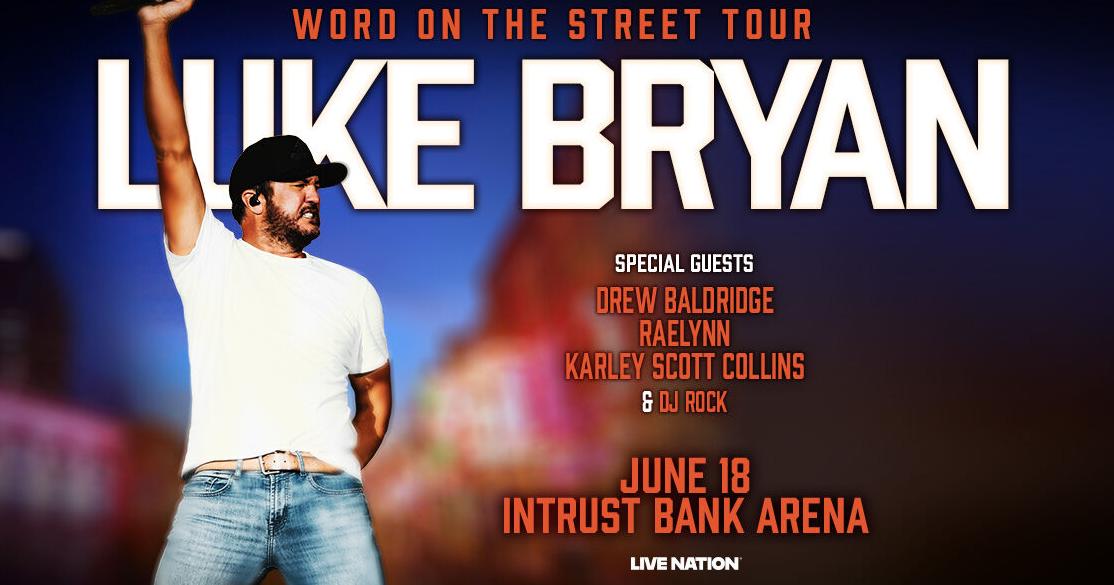 Country music superstar Luke Bryan is set to return to Wichita ...