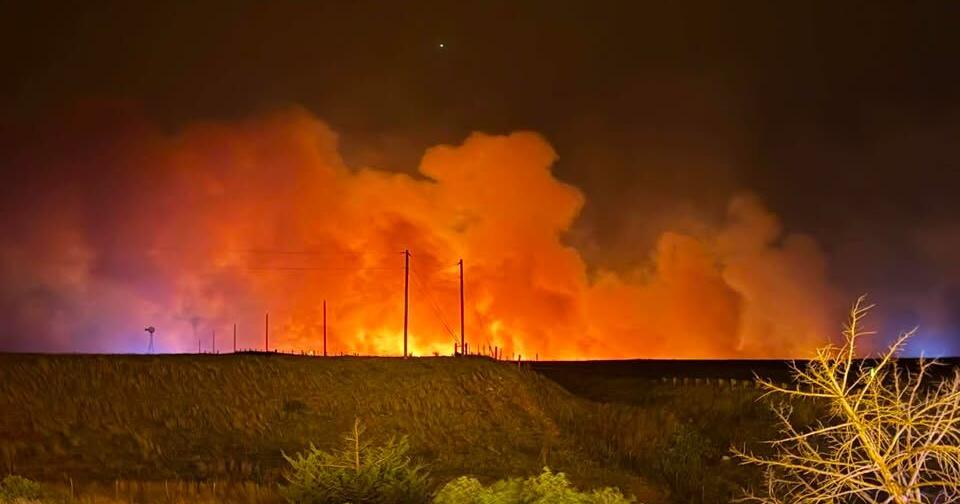 Wildfires in southwest Kansas showing progress after days of intense ...