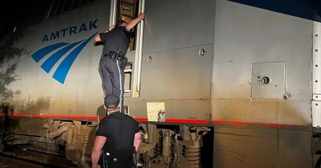 No injuries after minor Amtrak train derailment in Emporia | Stories ...