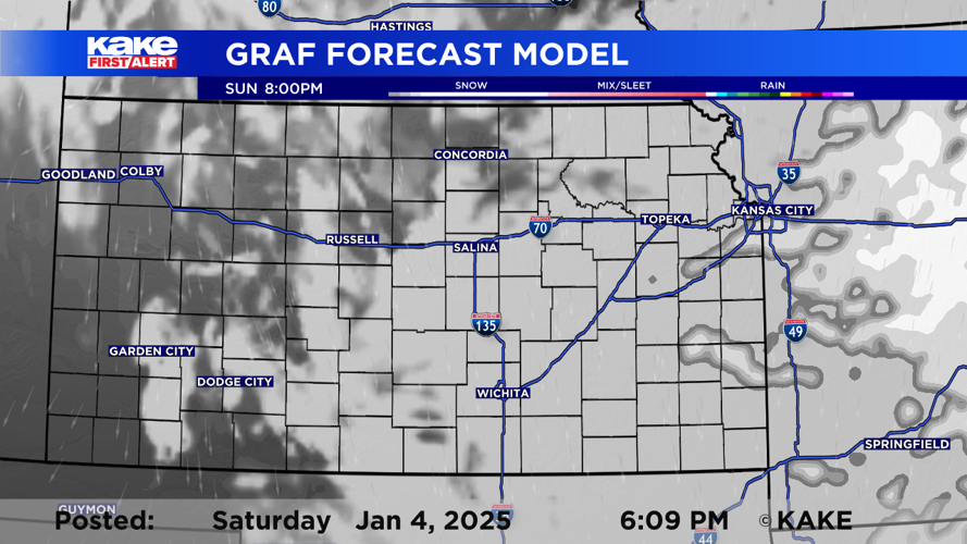 Major winter storm hits Kansas, blizzard warnings in effect | Trusted ...