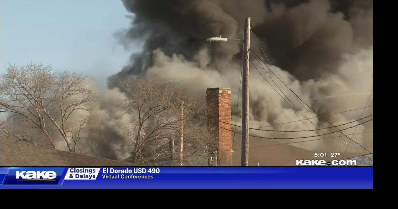 Two-alarm fire heavily damages building in southeast Wichita | Stories ...