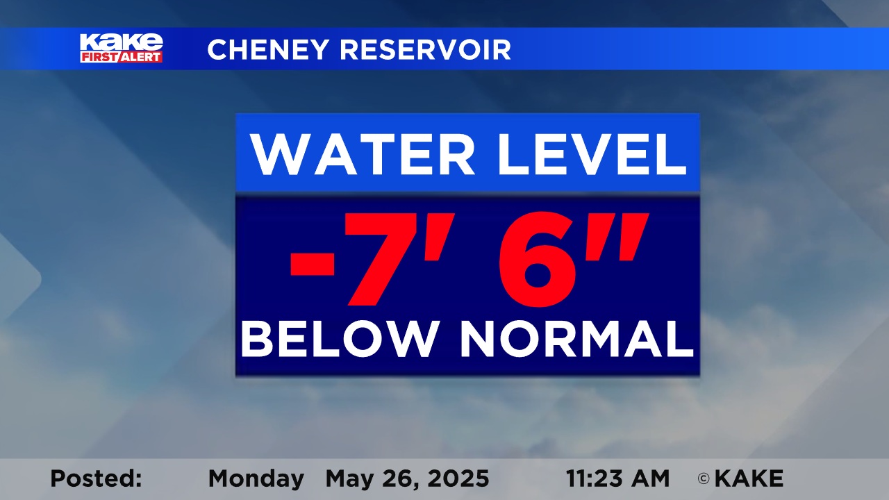 Multiple rounds of heavy rain give Cheney Reservoir a big boost ...