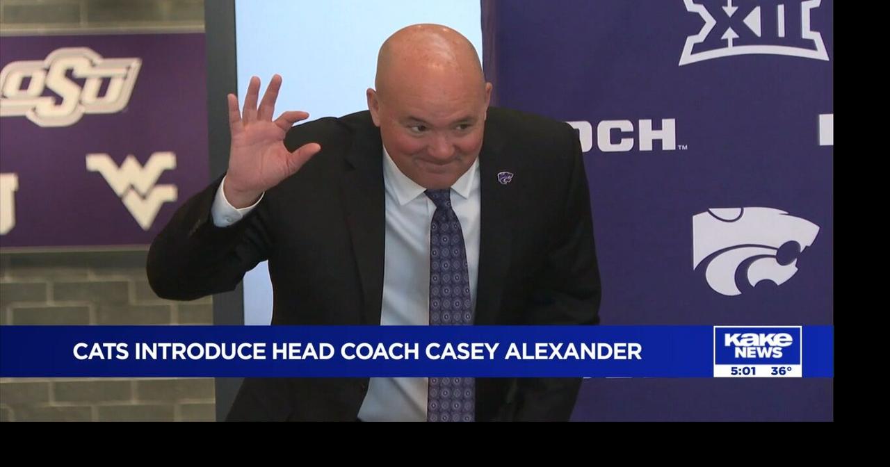 Wildcats introduce head coach Casey Alexander | Video | kake.com