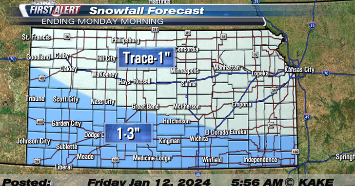 Arctic air moves into KAKEland with more snow on the way | Weather ...