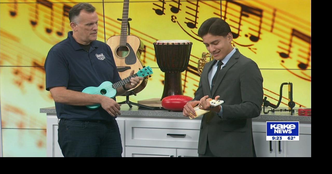 Damm Music "national buy a musical instrument day" | KAKE Guests | kake.com