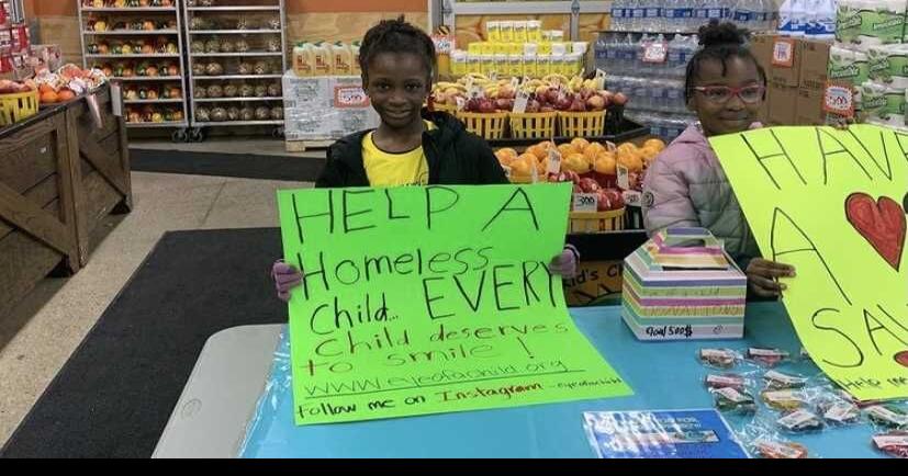 8-year-old girl starts business to raise money for homeless children ...