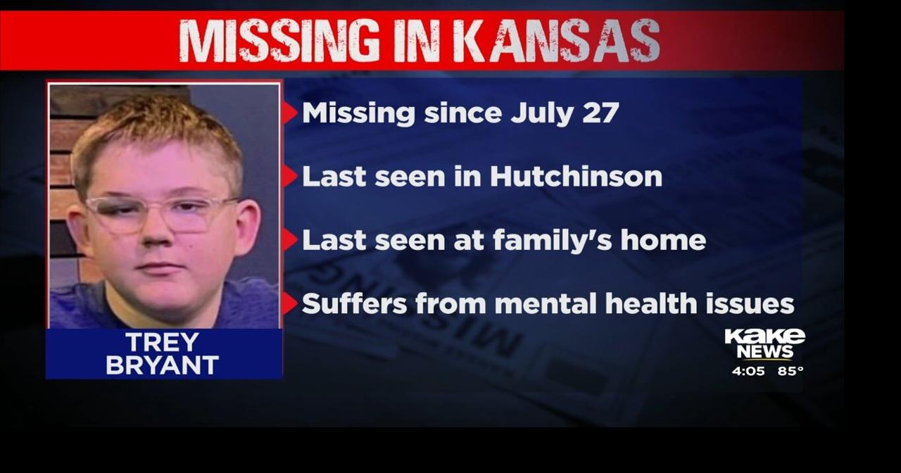 Missing in Kansas: Trey Bryant | Video | kake.com