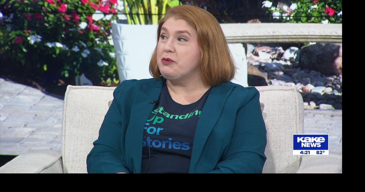 Erin Howerton with the Wichita Public Library talks about Kids Corner ...