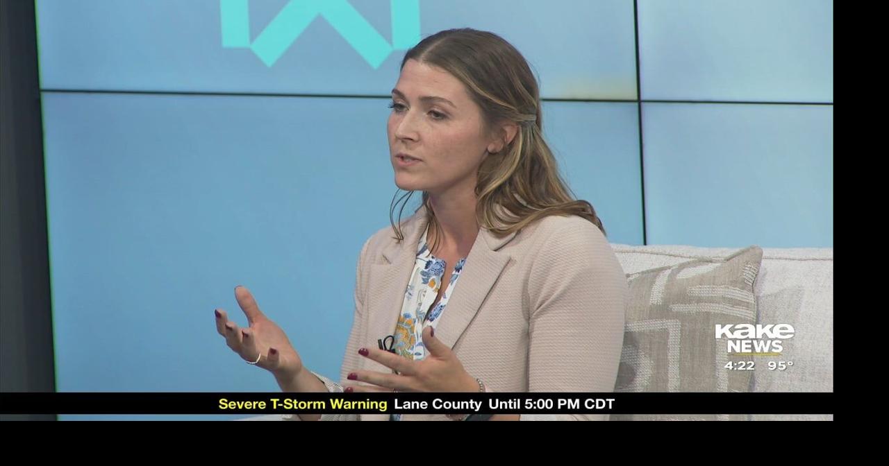 Lydia Hampton with Learning Lab Wichita talks about their grand opening ...