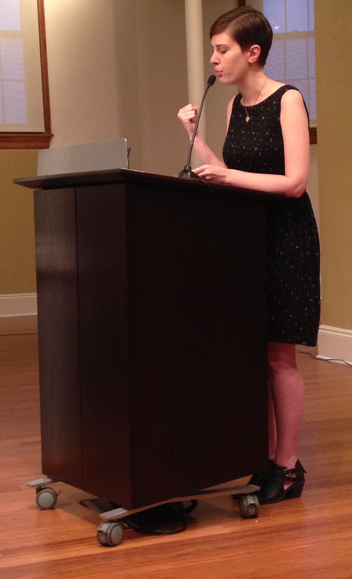 Poet Patricia Lockwood balances readings with serious, humorous poems ...