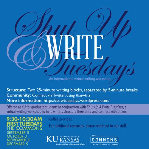 'Shut Up & Write' allows graduate students to write without distraction ...