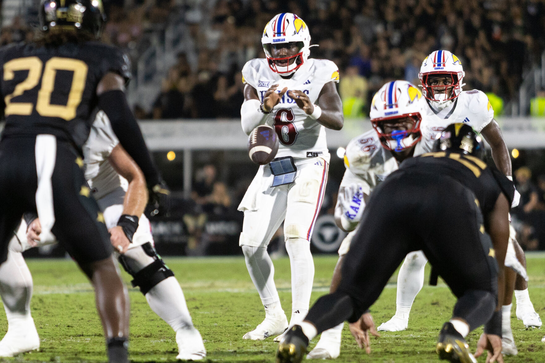 Kansas 27, UCF 20: Jayhawks roar back to collect bounce-back win at the ...