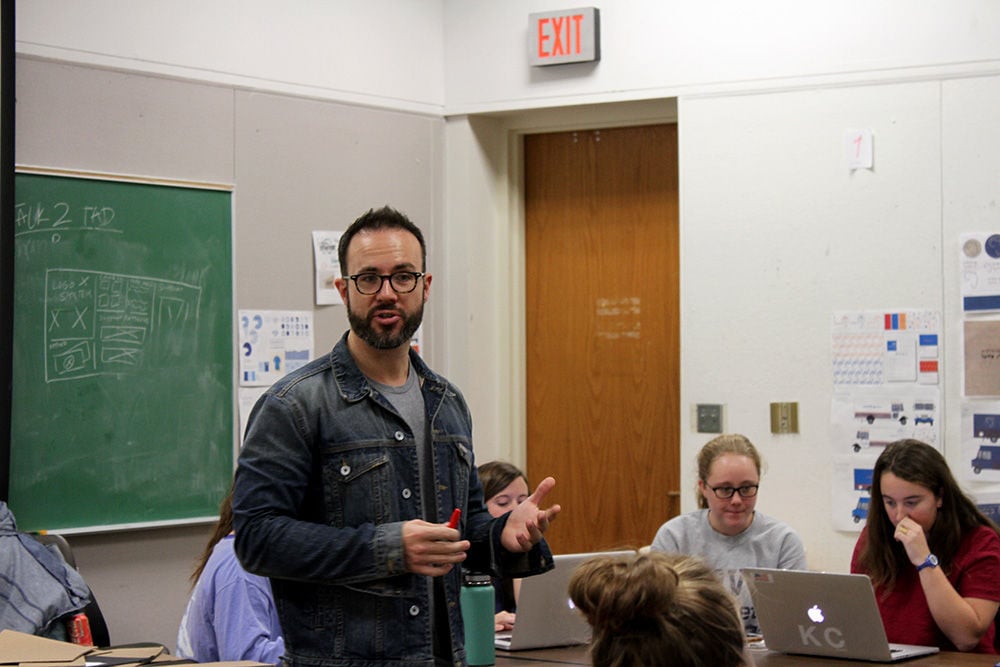 Day in the Life: Tad Carpenter, an instructor who owns the design firm ...