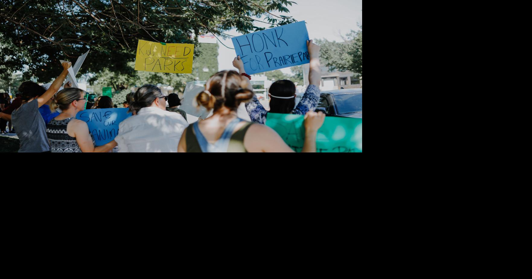 Lawrence residents protest proposed closing of nature center, cuts to ...