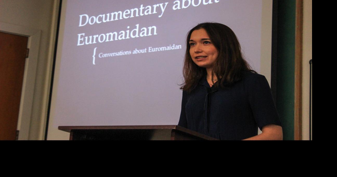 Russian graduate student presents documentary on 2014 Euromaidan ...