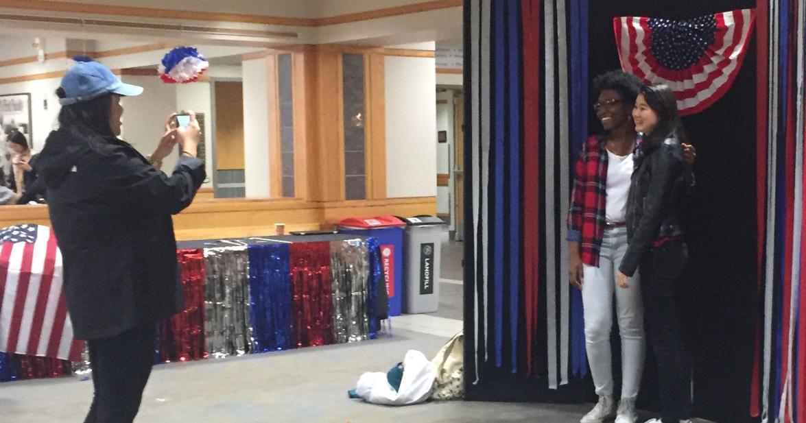 Students watch election unfold at SUA event | News | kansan.com