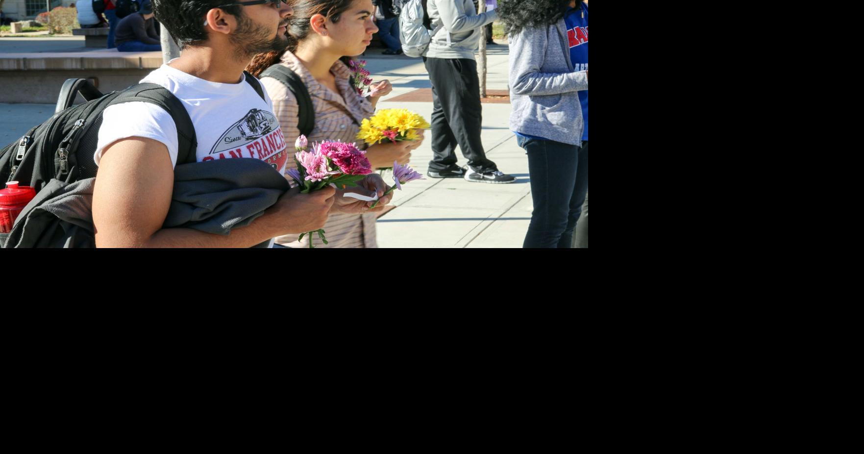 Students, staff 'share the love' during unity event | News | kansan.com