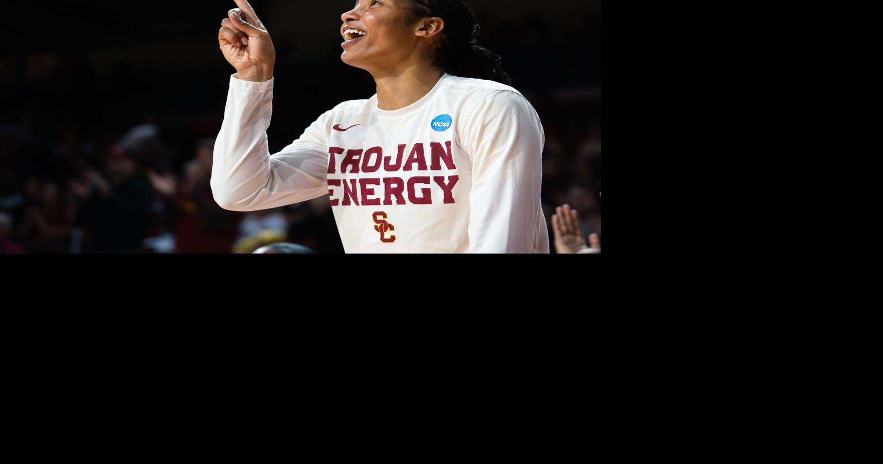 WBB vs USC, USC celebration | | kansan.com