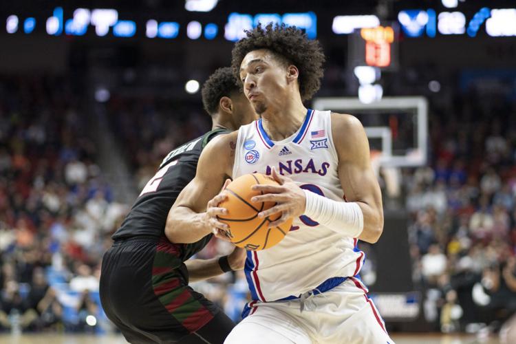 GALLERY: Game photos from Kansas' first round victory in the NCAA ...