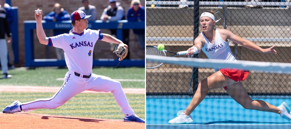 Athletes of the Week: Sonia Smagina and Ryan Cyr | Sports | kansan.com