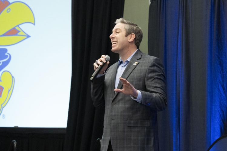 GALLERY: Kansas fans prepare for the NCAA first round with pep rally ...
