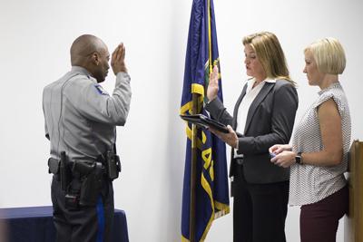 New police chief addresses recent violence, shooting at swearing in ...