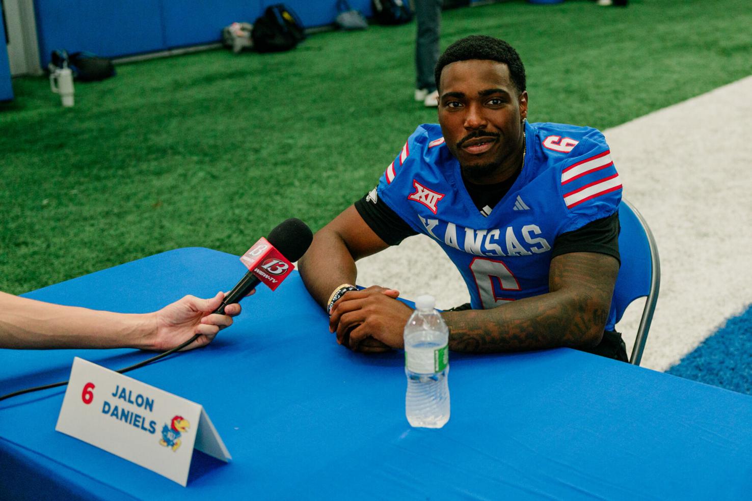 Jalon Daniels begins final chapter at Kansas with new Booth and revamped WR room | Sports ...