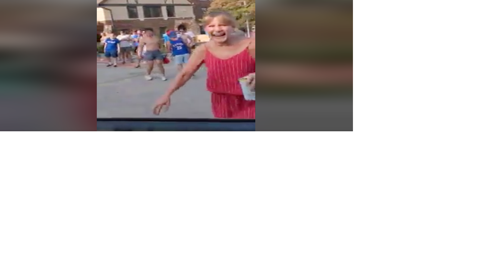 KU fraternity defends bid day social gathering following viral video ...