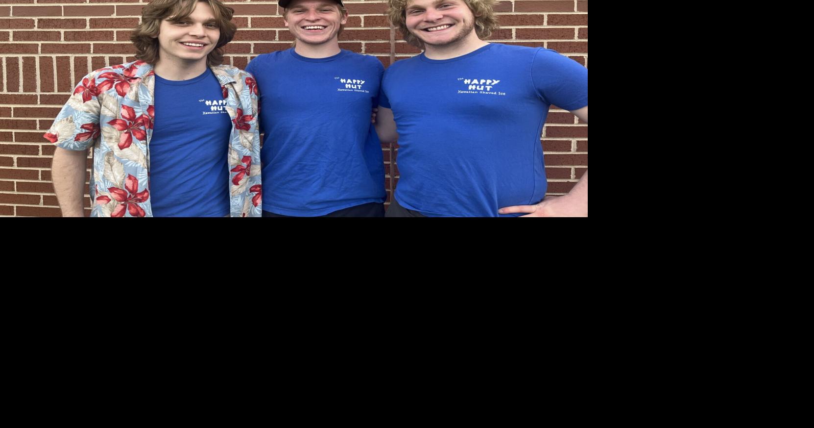 Triplets on ice: KU siblings run snow cone business together | News ...