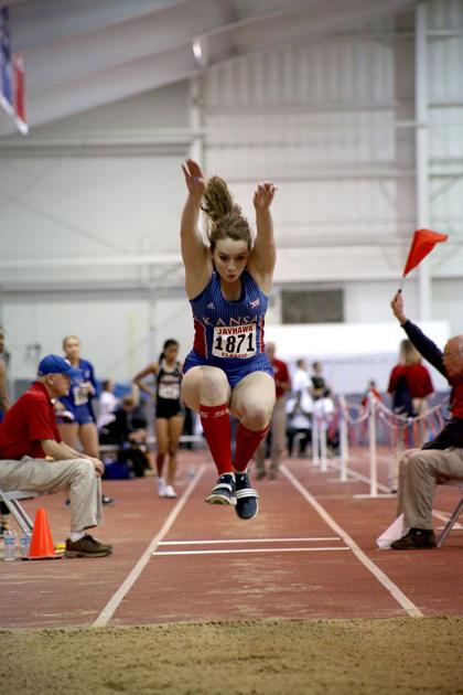 KU track and field concludes home indoor season | Sports | kansan.com